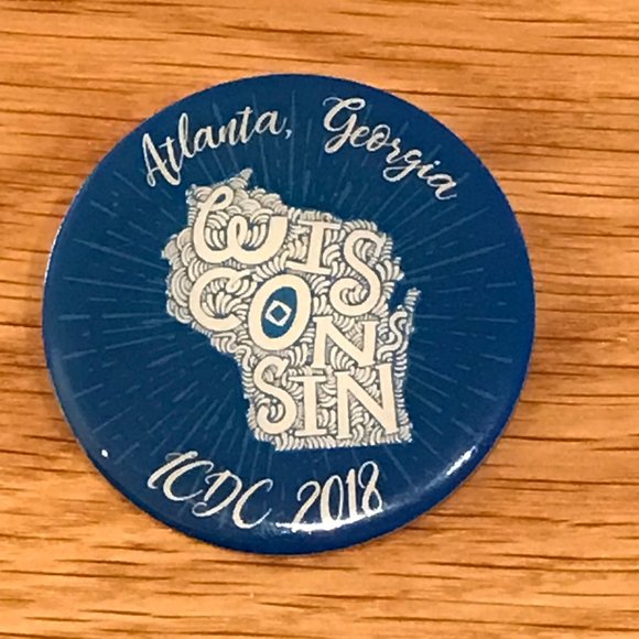 Other | Deca Icdc Wisconsin Atlanta Georgia 218 Lapel Pin | Poshmark